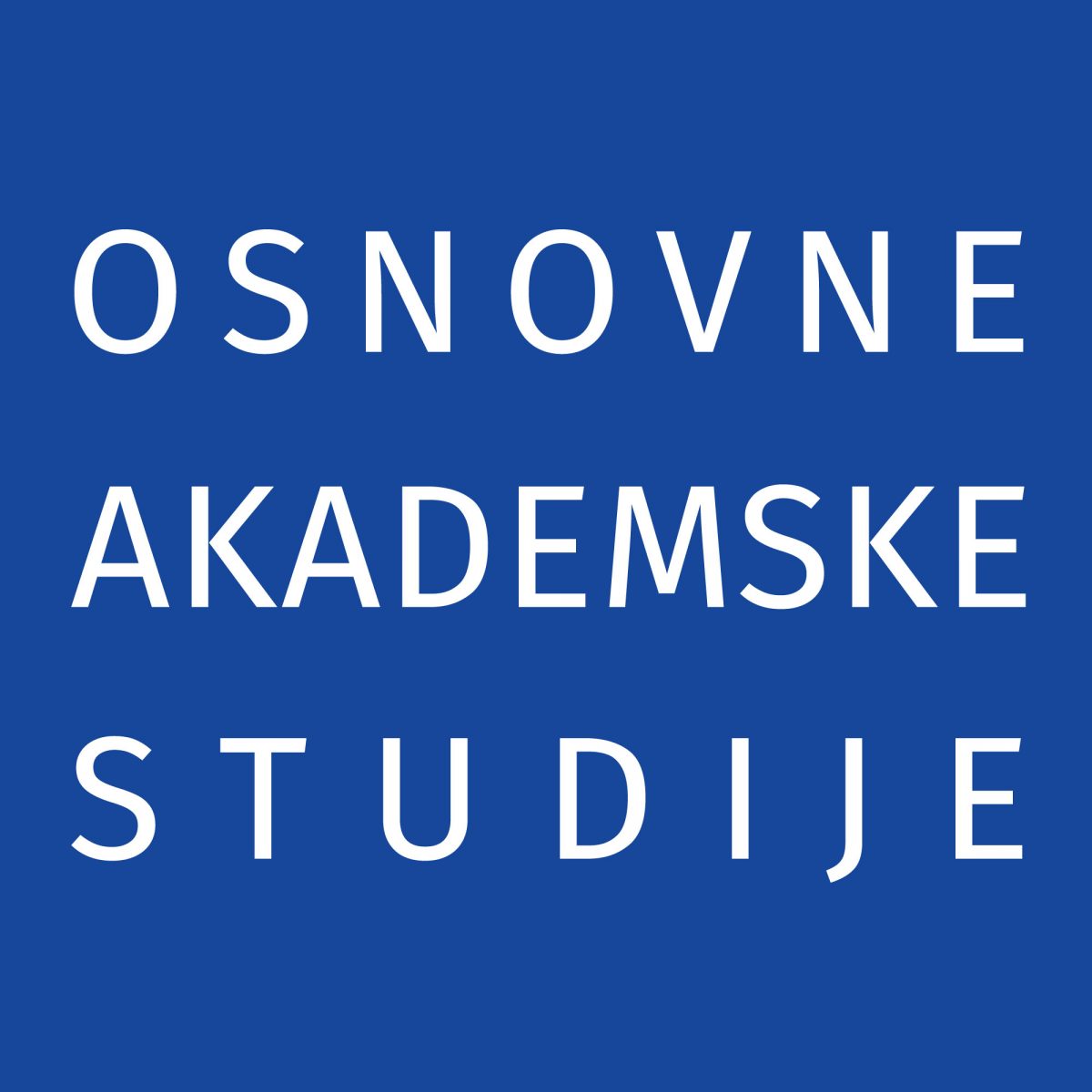 Osnovne akademske studije – Alfa BK Univerzitet